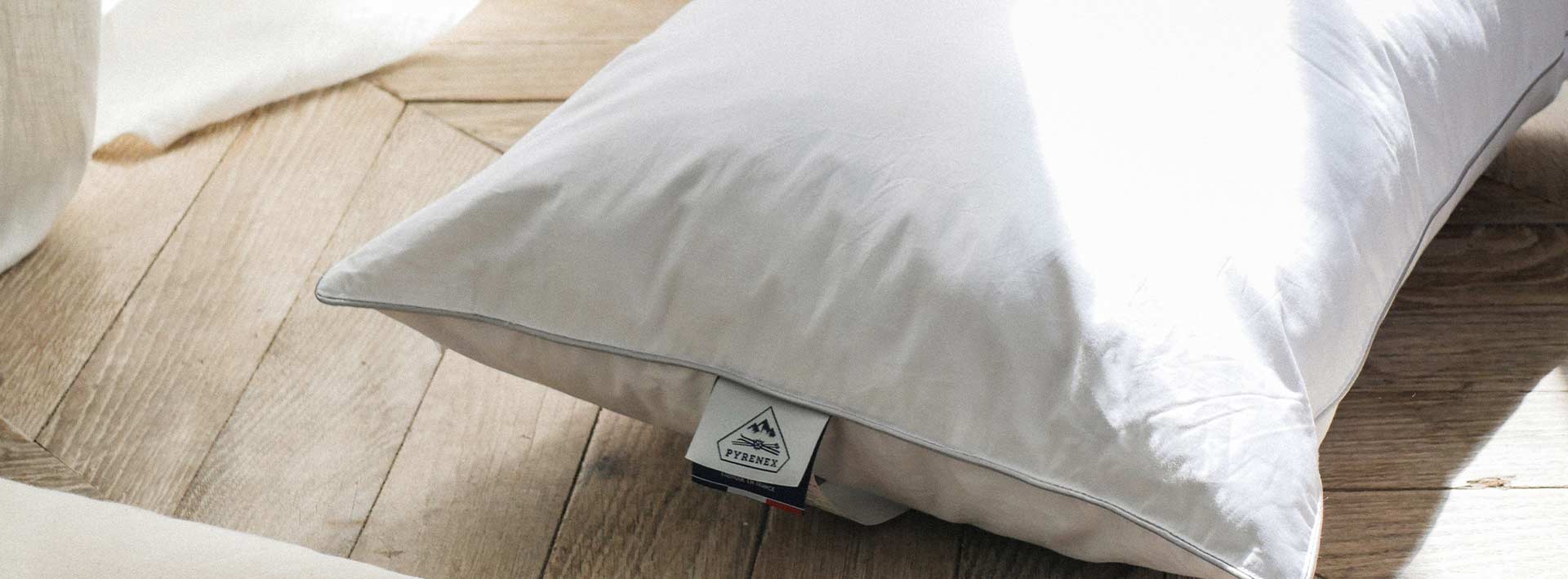 Ergonomic pillows with French silver duck down filling, Ergonomic ...