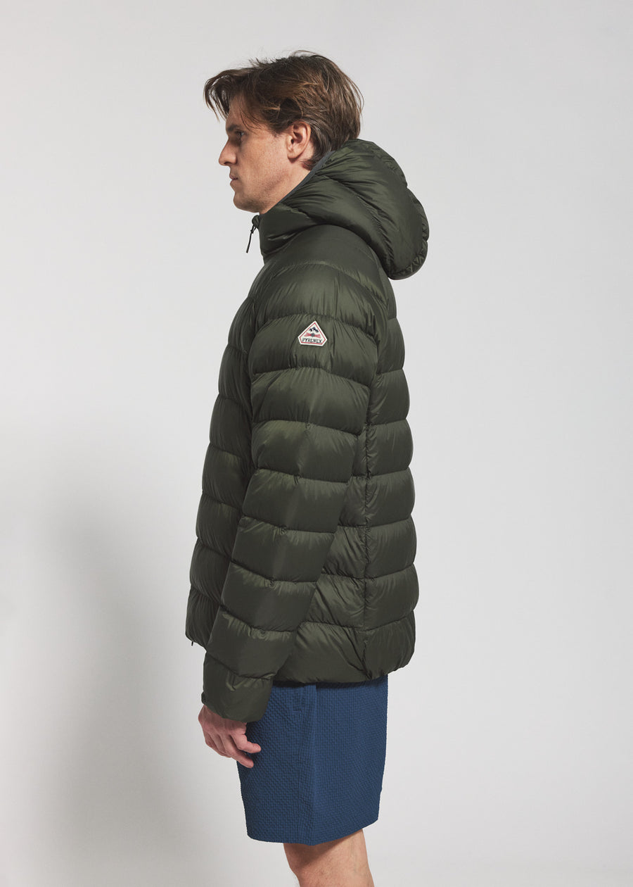 Arial Men's Ultra-Light Hooded Down Jacket | Pyrenex EN