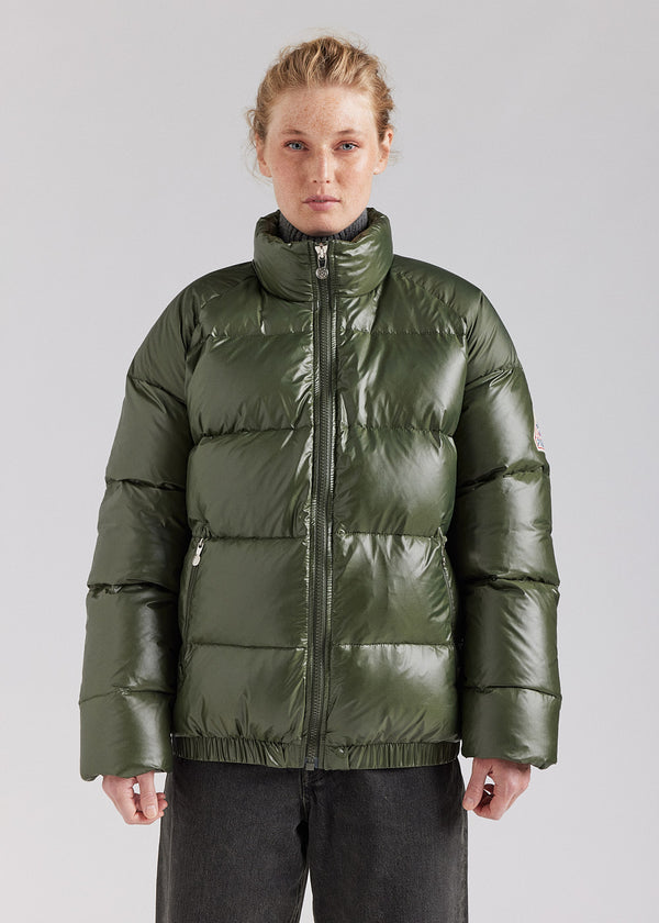 Vintage unisex shiny down jacket Mythic | Pyrenex