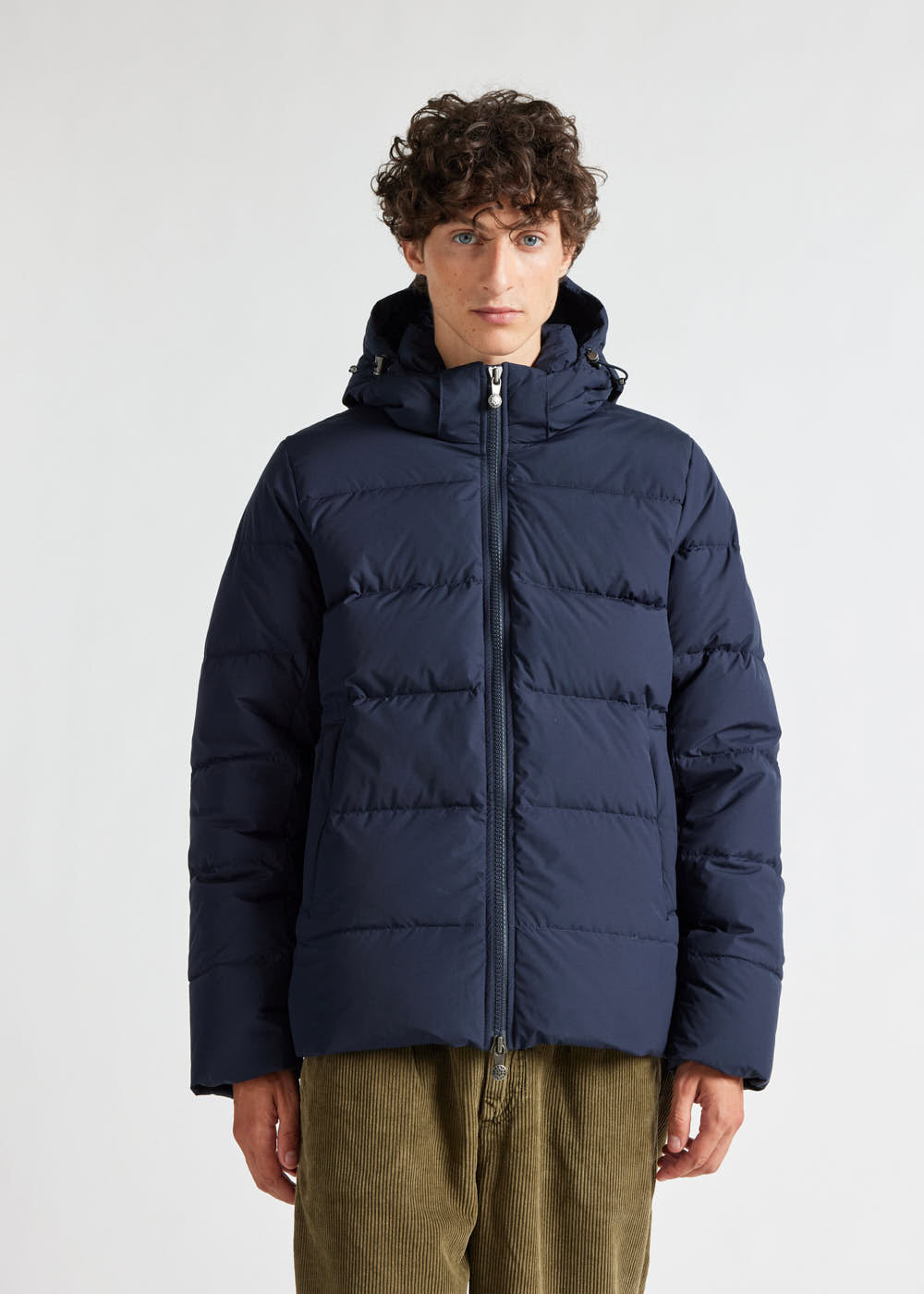 Men hooded winter down jacket Spoutnic | Pyrenex EN