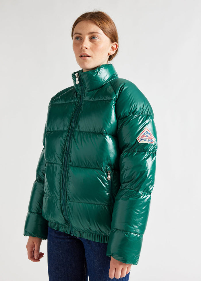 Vintage unisex shiny down jacket Mythic | Pyrenex
