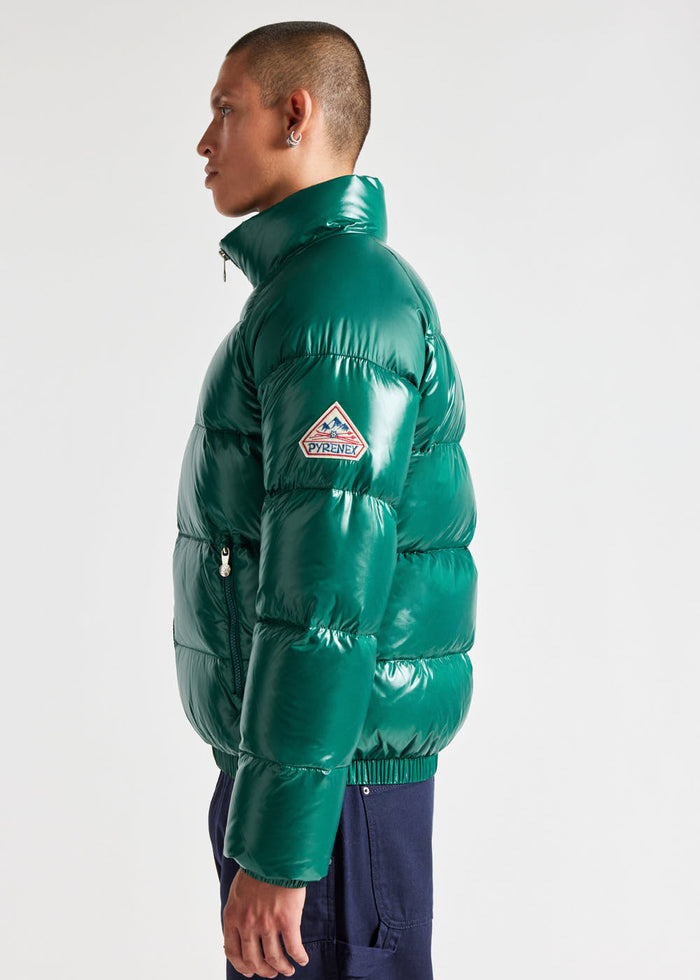 Vintage unisex shiny down jacket Mythic | Pyrenex