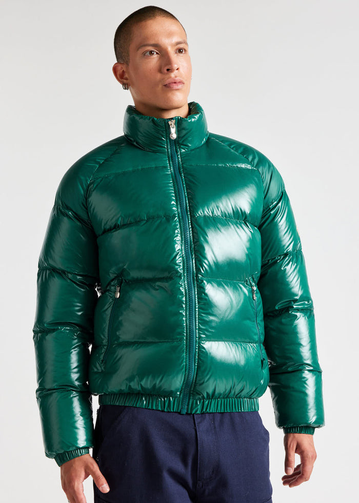 Vintage unisex shiny down jacket Mythic | Pyrenex